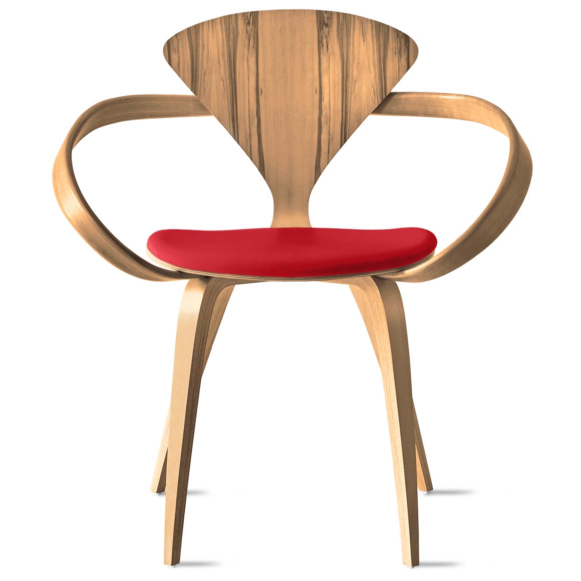 Cherner Armchair - with seat pad only - the iconic, authentic design ...