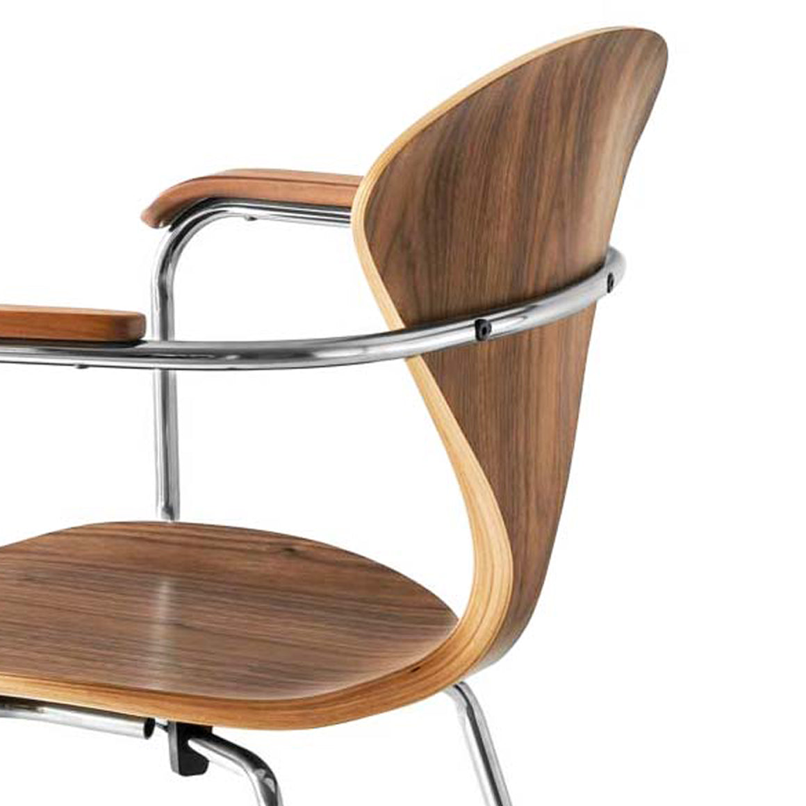 Metal Base Armchair - no upholstery pads – Cherner Chair Company