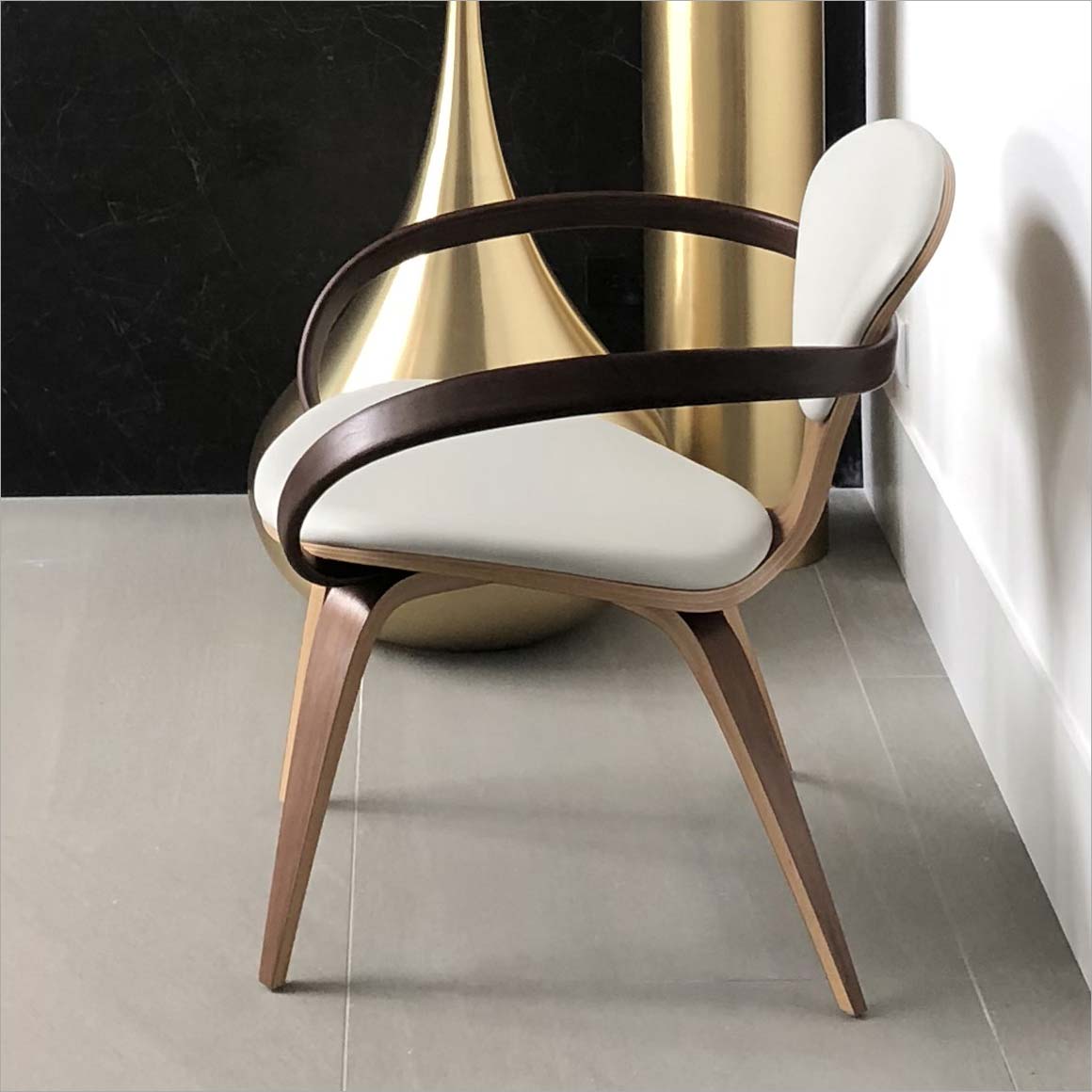 Lounge Armchair – with seat and back pads - by Benjamin Cherner, 2012 ...