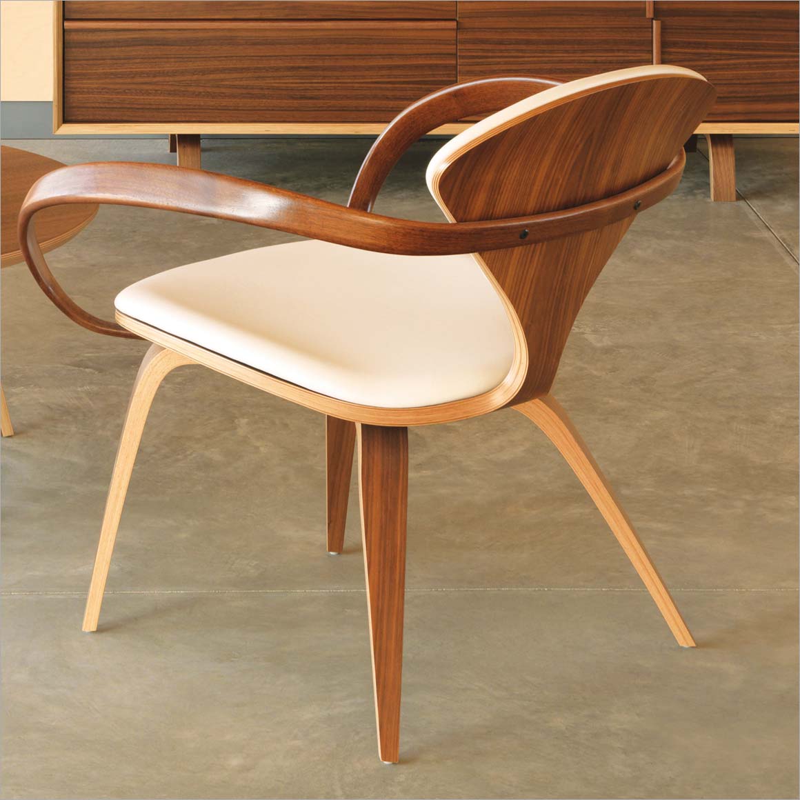 Lounge Armchair – with seat and back pads - by Benjamin Cherner, 2012 ...